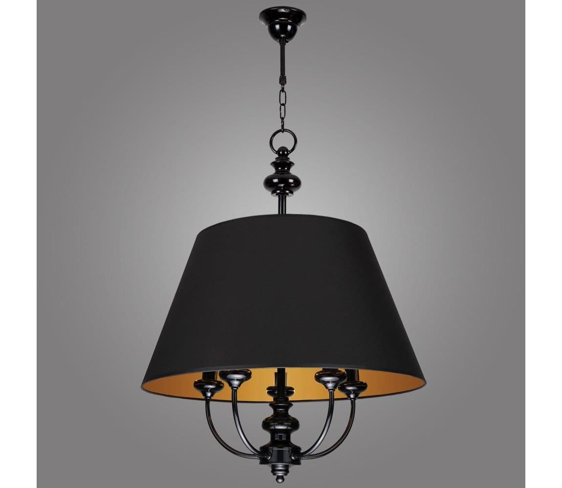 KEMAR Kemar LR/5/B - Luster na reťazi LABRADO 5xE14/60W/230V PD474