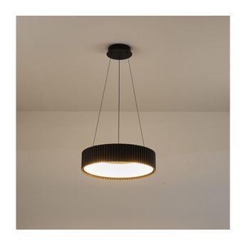 V-Tac LED Luster na lanku LED/18W/230V 3000K čierna VT1472