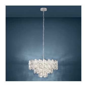 Eglo Eglo 39613 - Luster na reťazi CALMEILLES 10xE14/25W/230V priemer ...