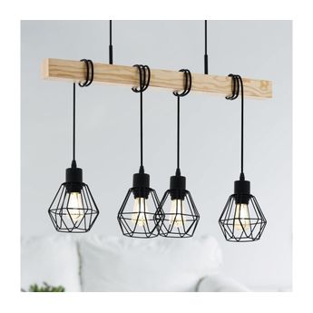 Eglo Eglo 44099 - Luster na lanku TOWNSHEND 9xE27/60W/230V EG44099